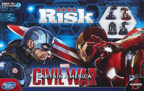 Risk: Captain America – Civil War Edition - Board & Bean - Chesterfield ...